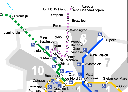 Metrorex anunta ca va demara licitatia pentru linia de metrou M6 catre ...