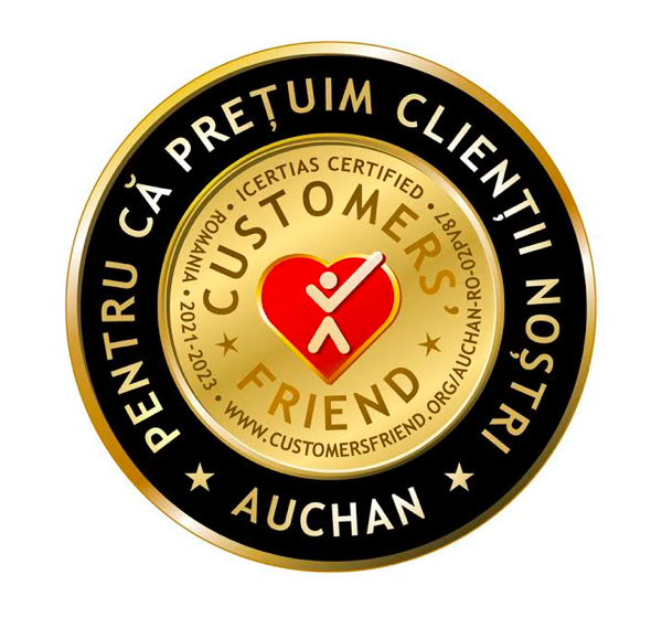 [P] Auchan primește distincția Customers’ Friend pentru respectarea ...
