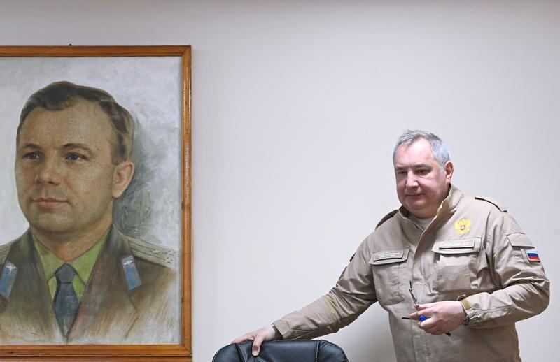 FOTO Vizibil îmbătrânit, Dmitri Rogozin vorbește despre victoria finală ...