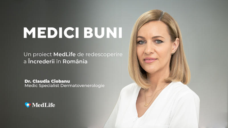 VIDEO Dr. Claudia Ciobanu, Centrul DermaLife: "Dermatologia salvează ...