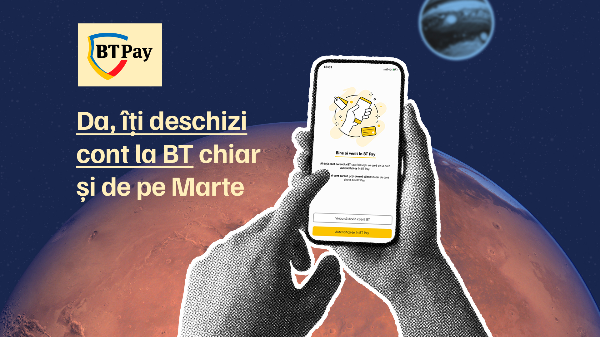 Fii mai aproape de casă. Conturi BT, 100% online, acum și pentru ...