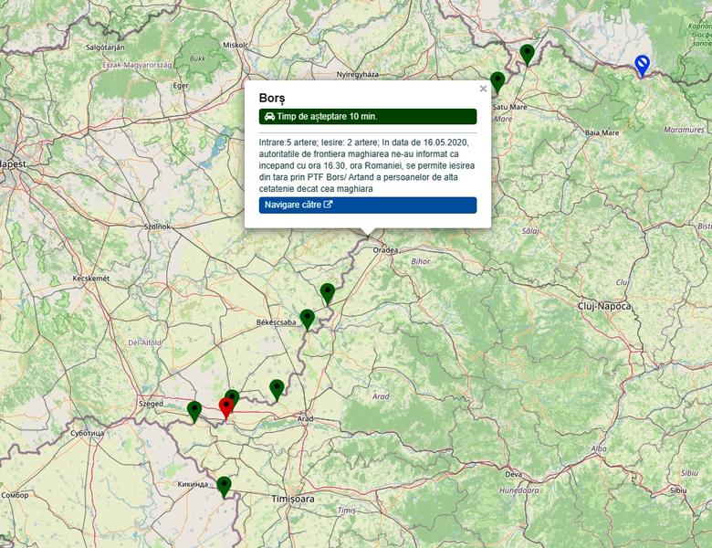 A fost deschisă și Vama Borș, ca urmare a aglomerației de la Nădlac ...