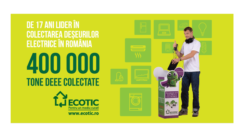 ECOTIC: lider în domeniul managementului deșeurilor electrice - HotNews.ro