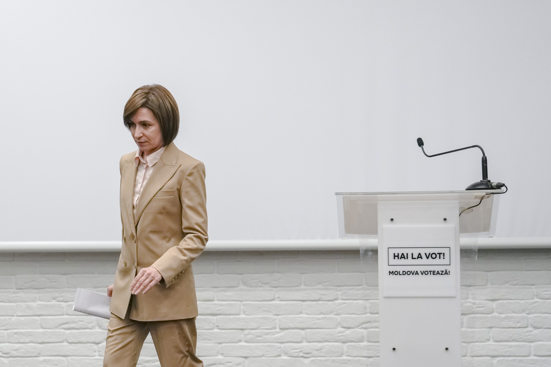 Maia Sandu, după alegeri: „Am câștigat corect într-o luptă nedreaptă ...