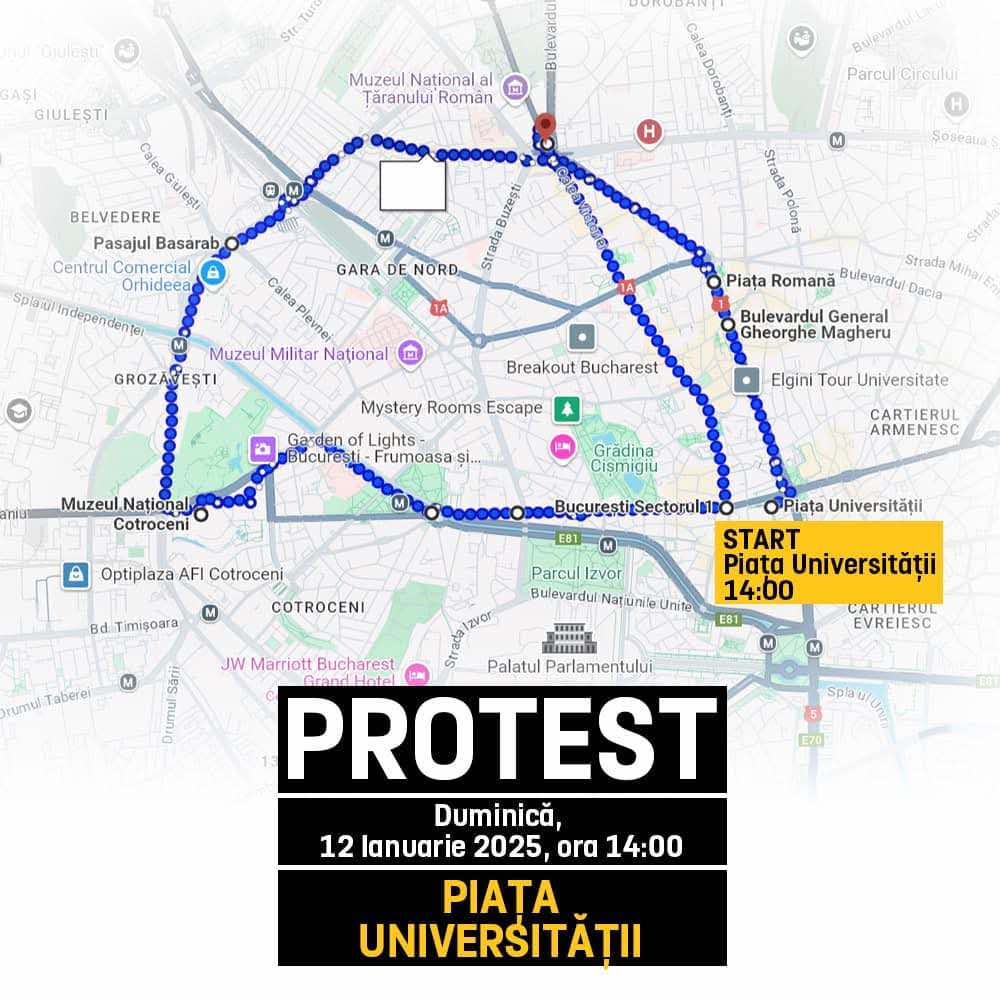 LIVE Imagini impresionante de la protestul celor aproape 100.000 de ...