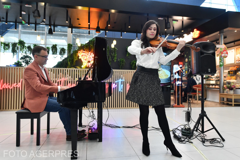 Violonista Diana Jipa şi pianistul Ştefan Doniga, primii muzicieni ...