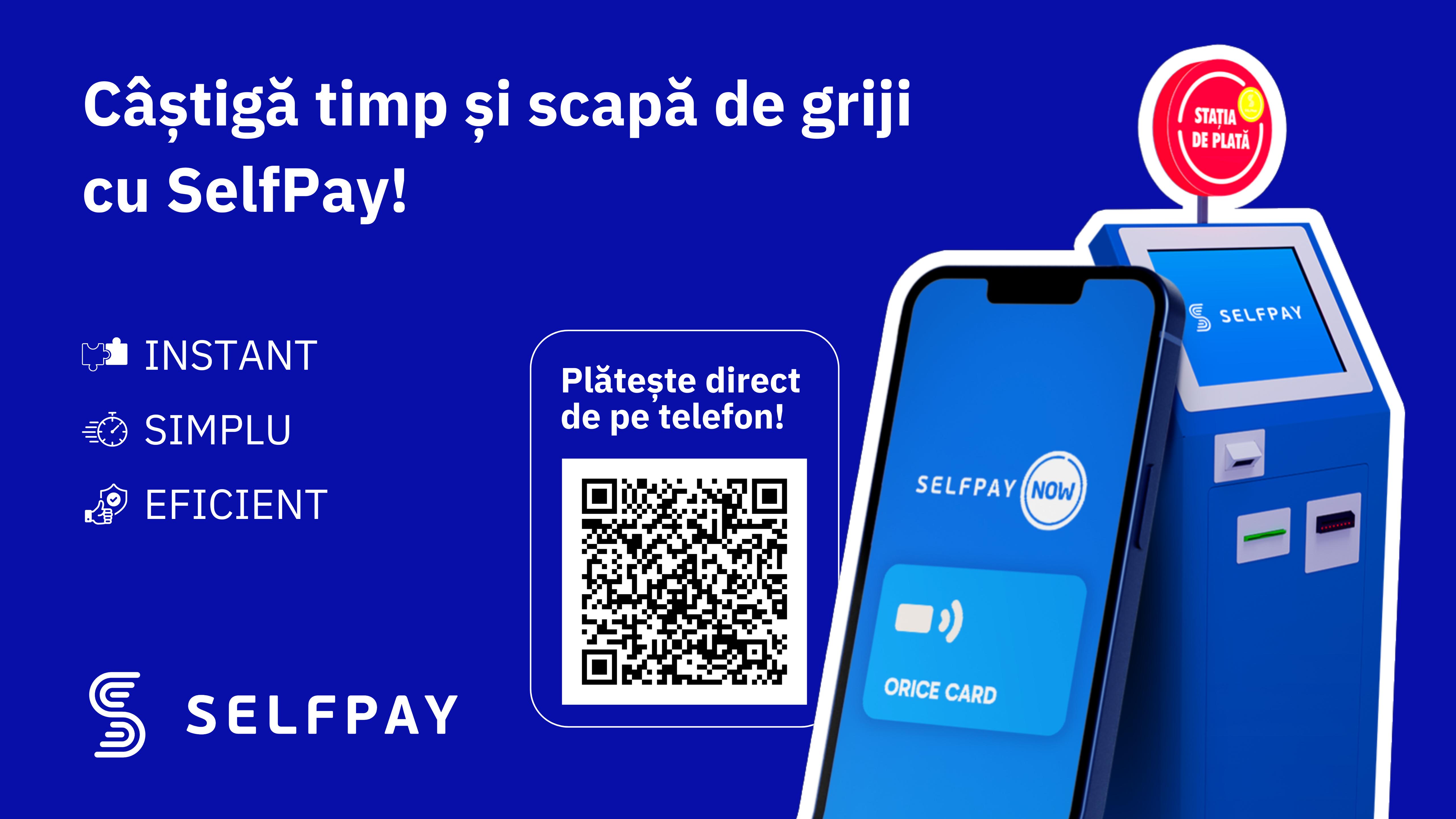 SelfPay oferă alternative de plată a taxelor și impozitelor fără ...