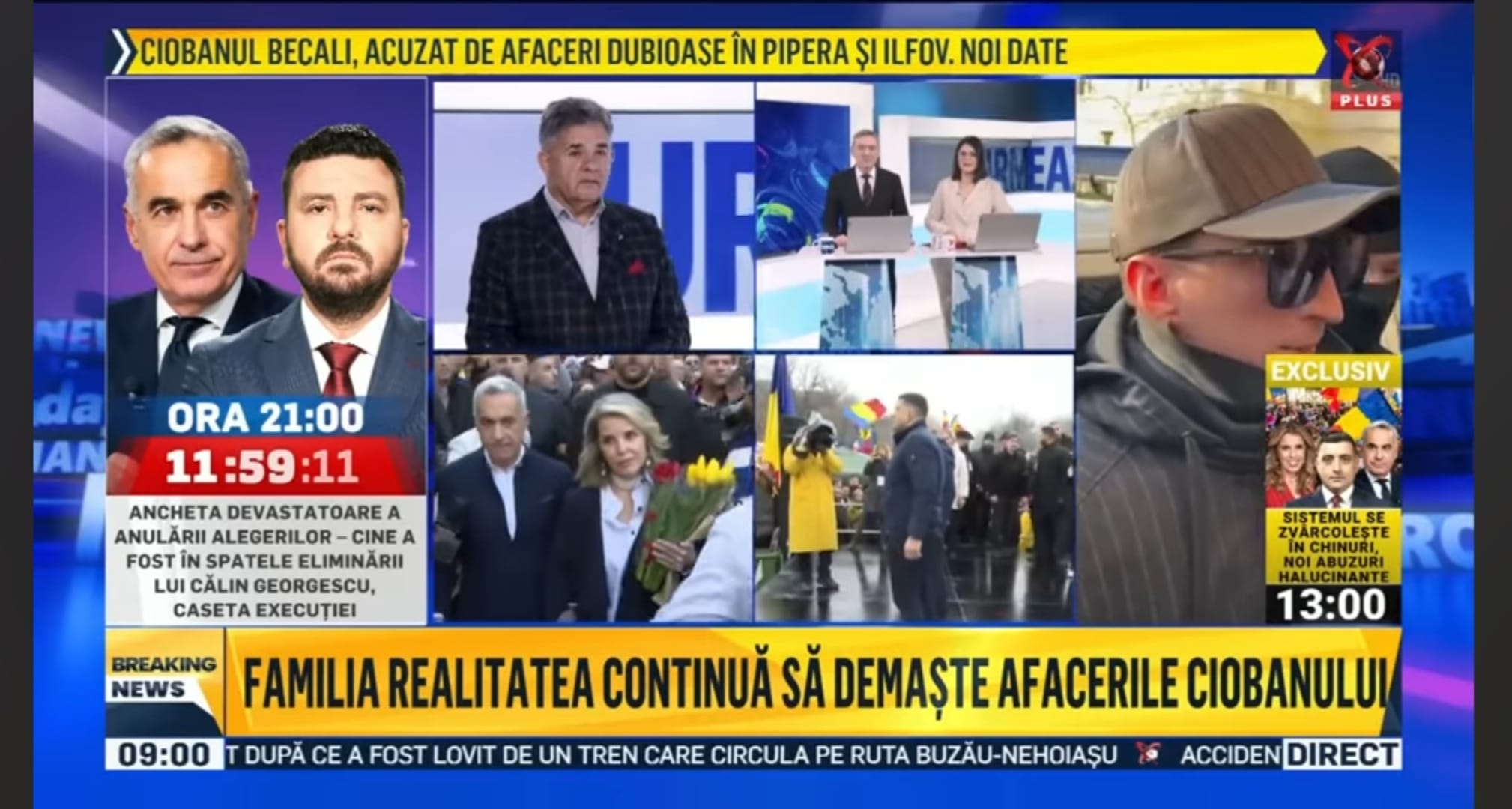 Conflict în direct între România TV și Realitatea Plus de ziua lui ...
