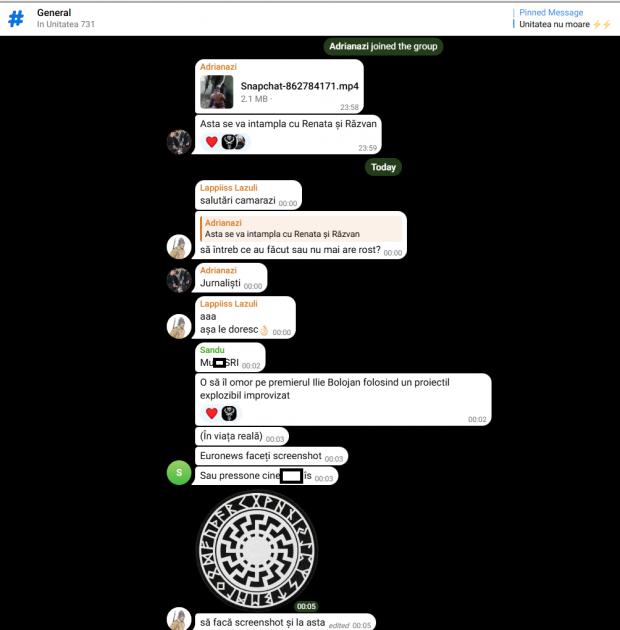 Gruparea neo-nazistă „Unitatea 731” amenință din nou cu moartea ...