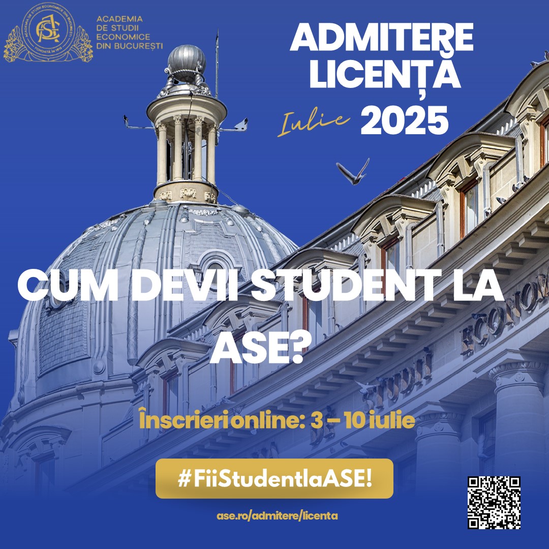 ASE anunță organizarea concursului de admitere la programele ...