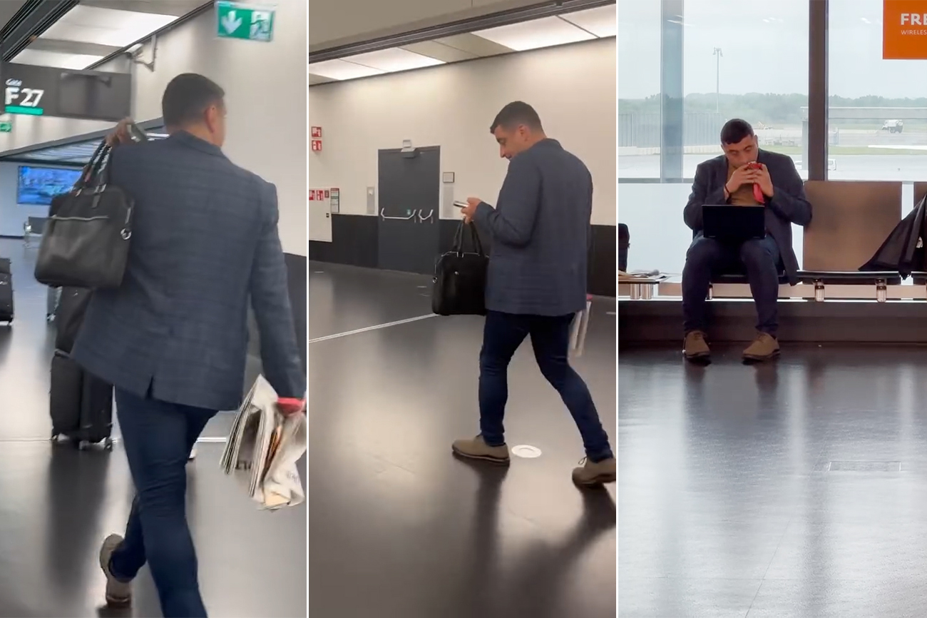 VIDEO Momentul în care George Simion este văzut călătorind de la Viena la Sibiu, la o zi după ...