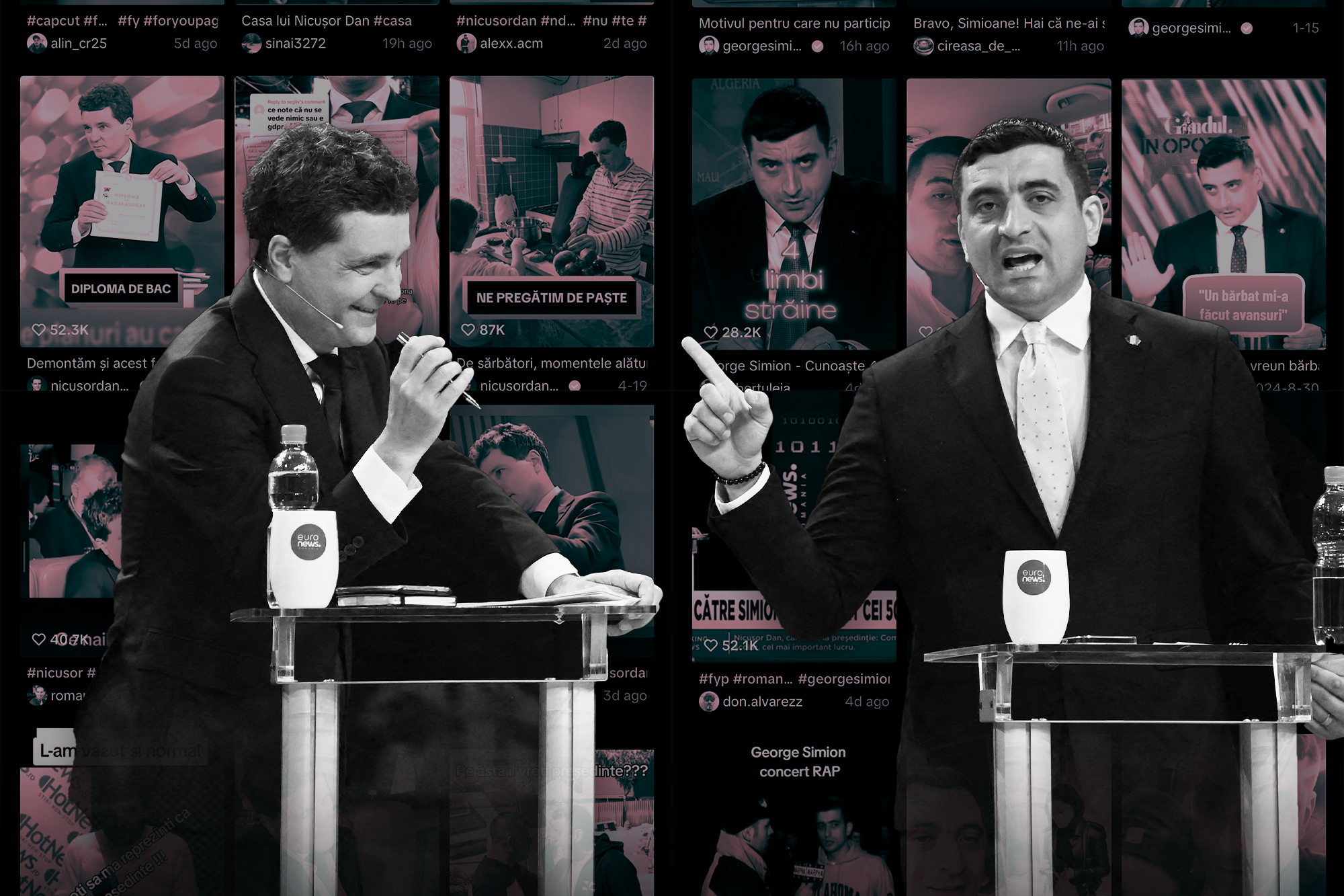 Nicușor Dan și George Simion, pentru acest lucru chiar sunteți amândoi ...