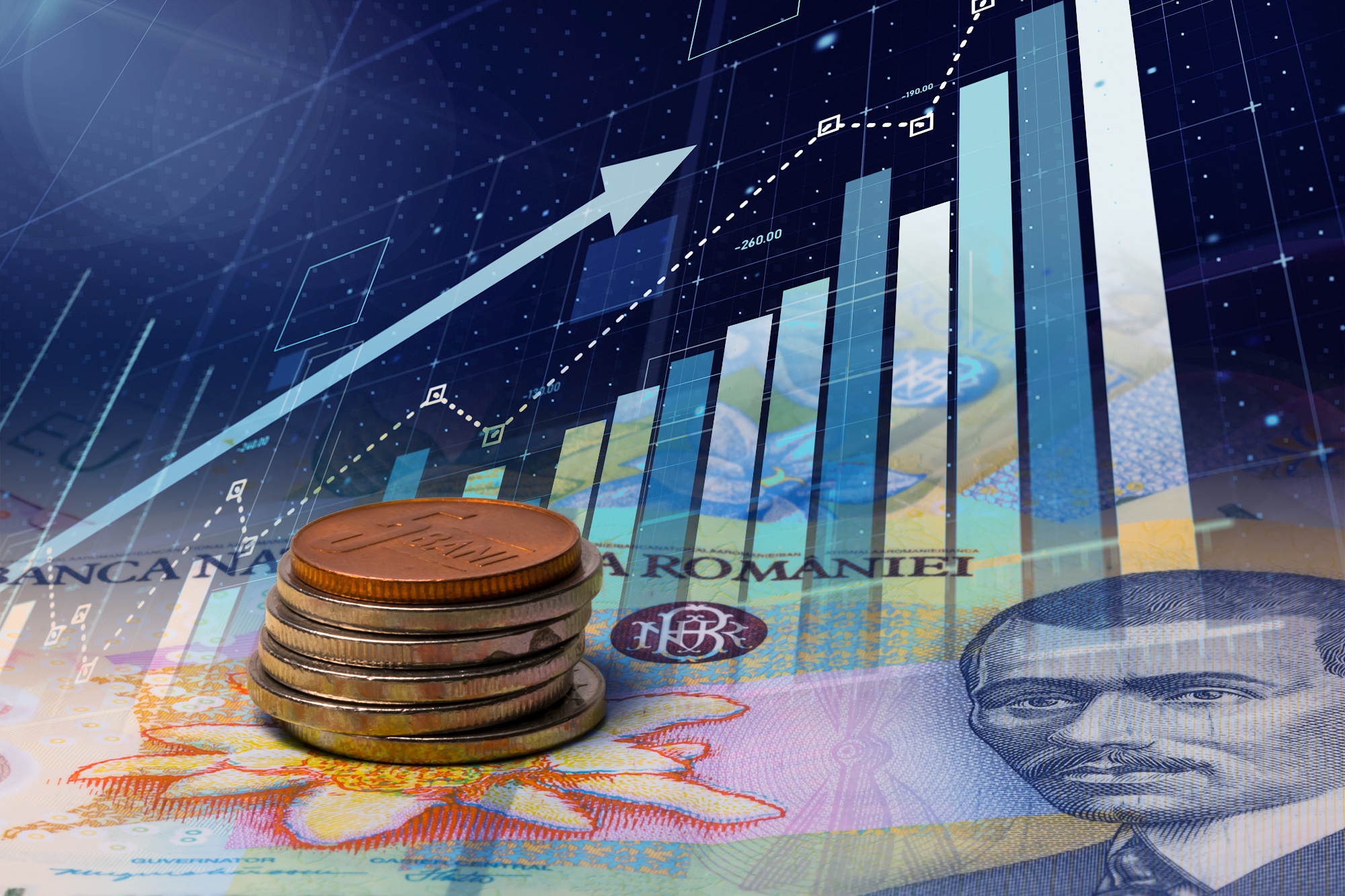 Indicele ROBOR la 3 luni a crescut din nou, după două zile de stagnare ...