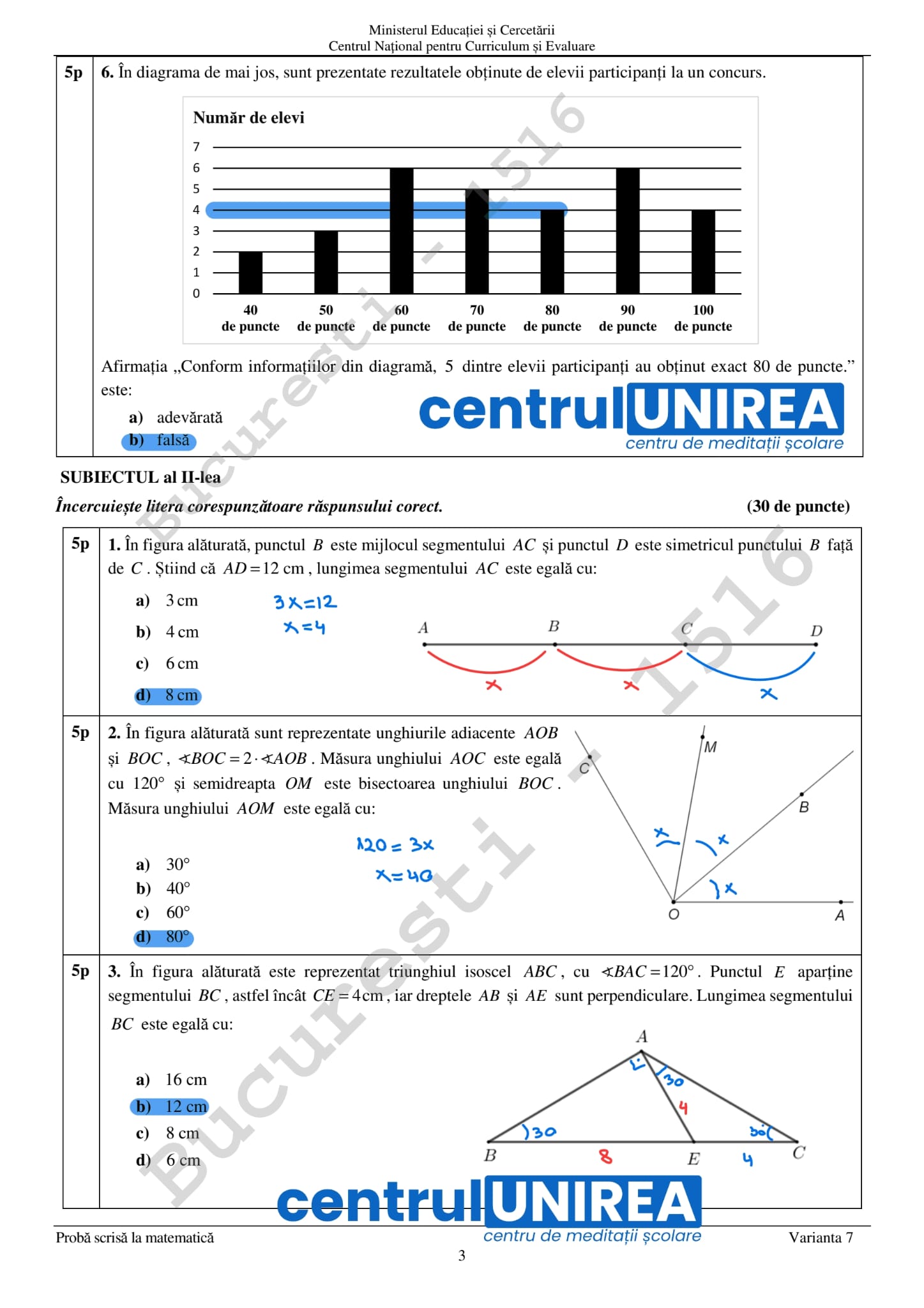 VIDEO Rezolvarea subiectelor la Matematică la Evaluare Națională 2025. Un profesor explică ...