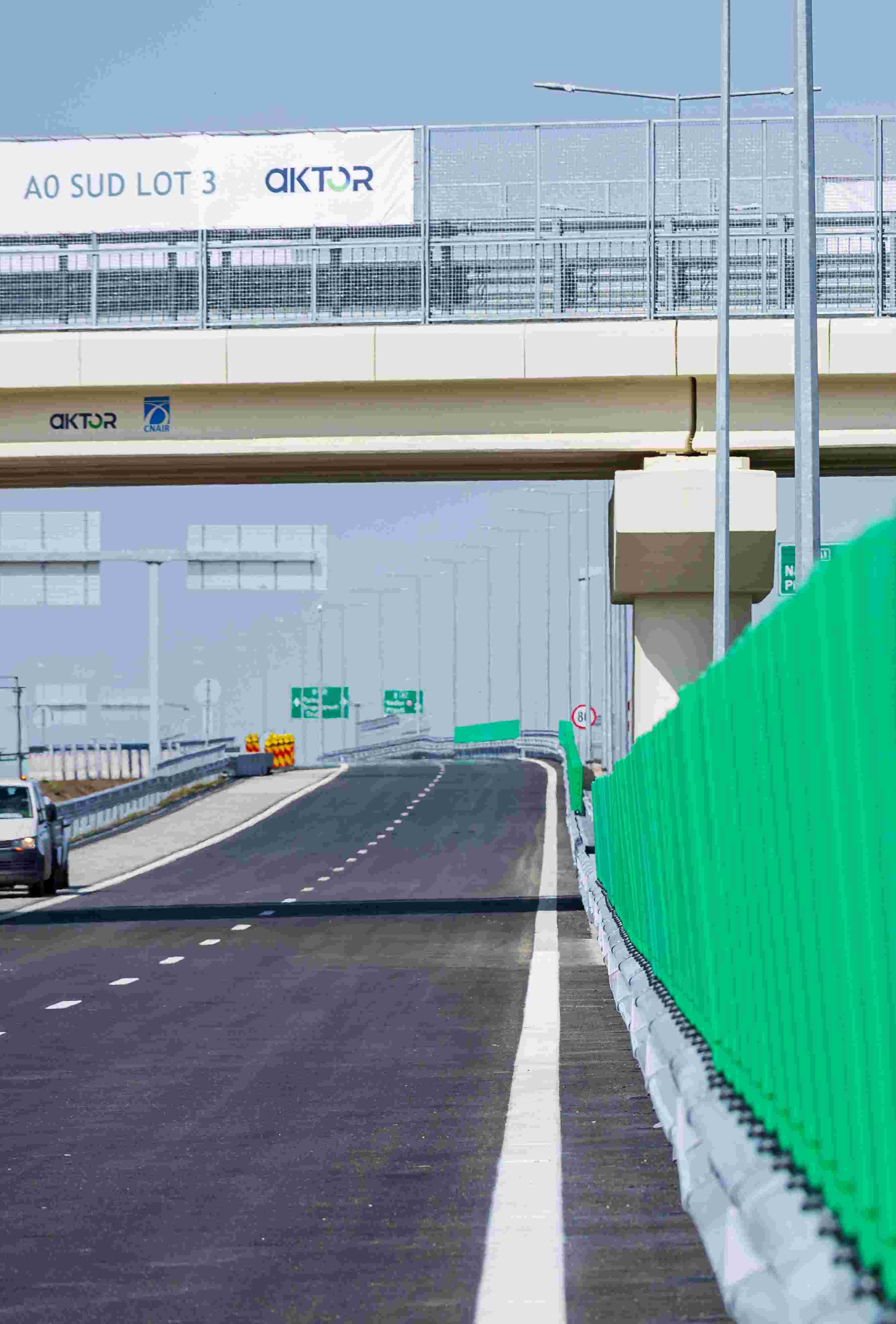 Autostrada A0 Sud este completă: AKTOR a dat în trafic Lotul 3 - HotNews.ro
