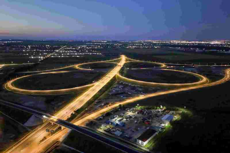 Autostrada A0 Sud este completă: AKTOR a dat în trafic Lotul 3 - HotNews.ro