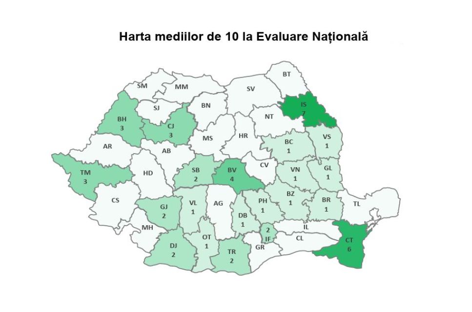 Rezultate Evaluarea Națională 2025. Câte medii de 10 au fost și unde au ...
