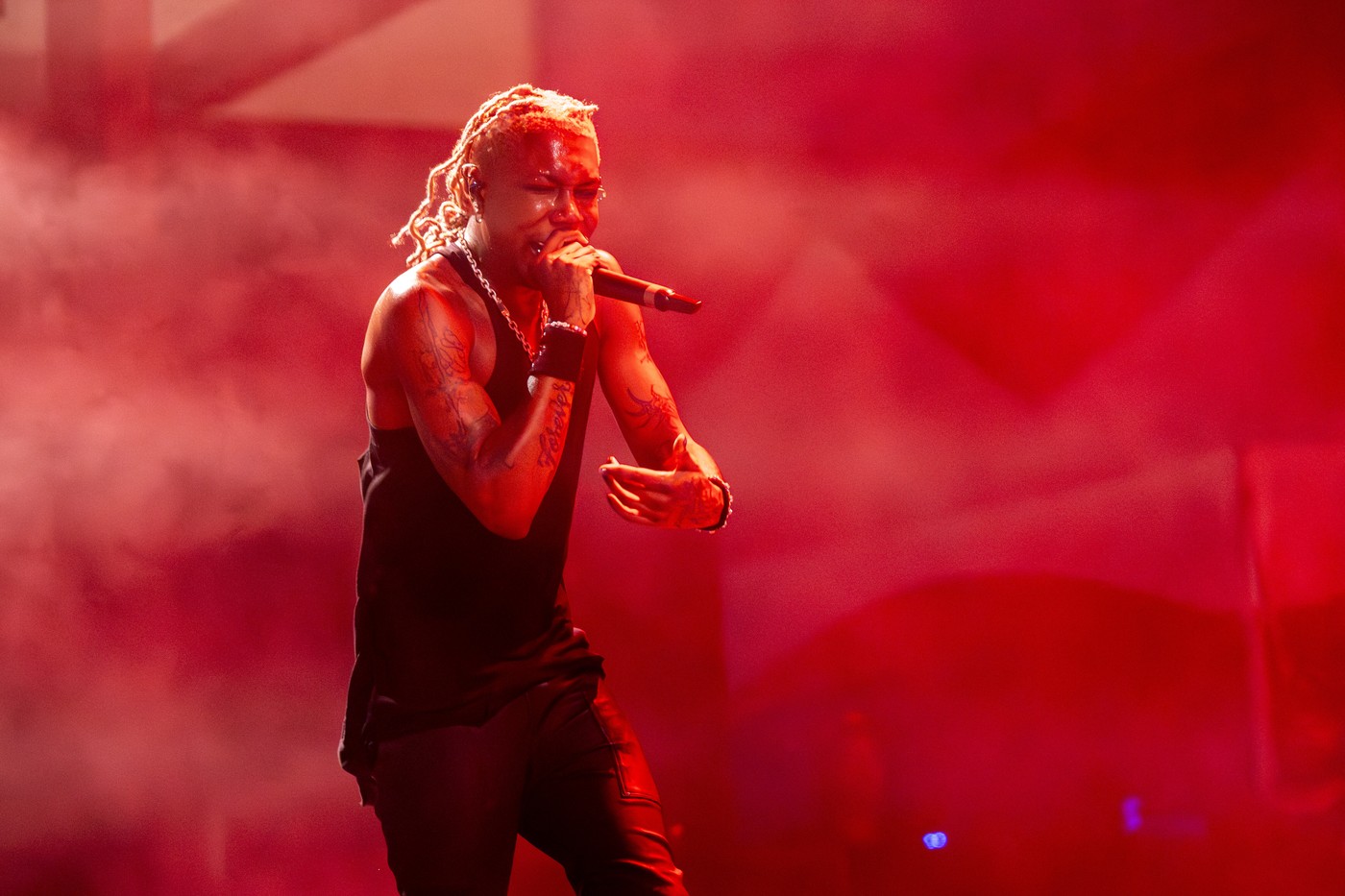 Un adolescent a sărit de pe scena Beach, Please la îndemnul unui rapper ...