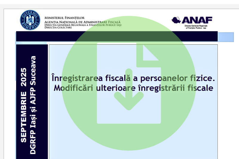 NewsPascani.com Pașcani, Târgu Frumos, Iași - Înregistrarea fiscală a persoanelor fizice: Mini ...