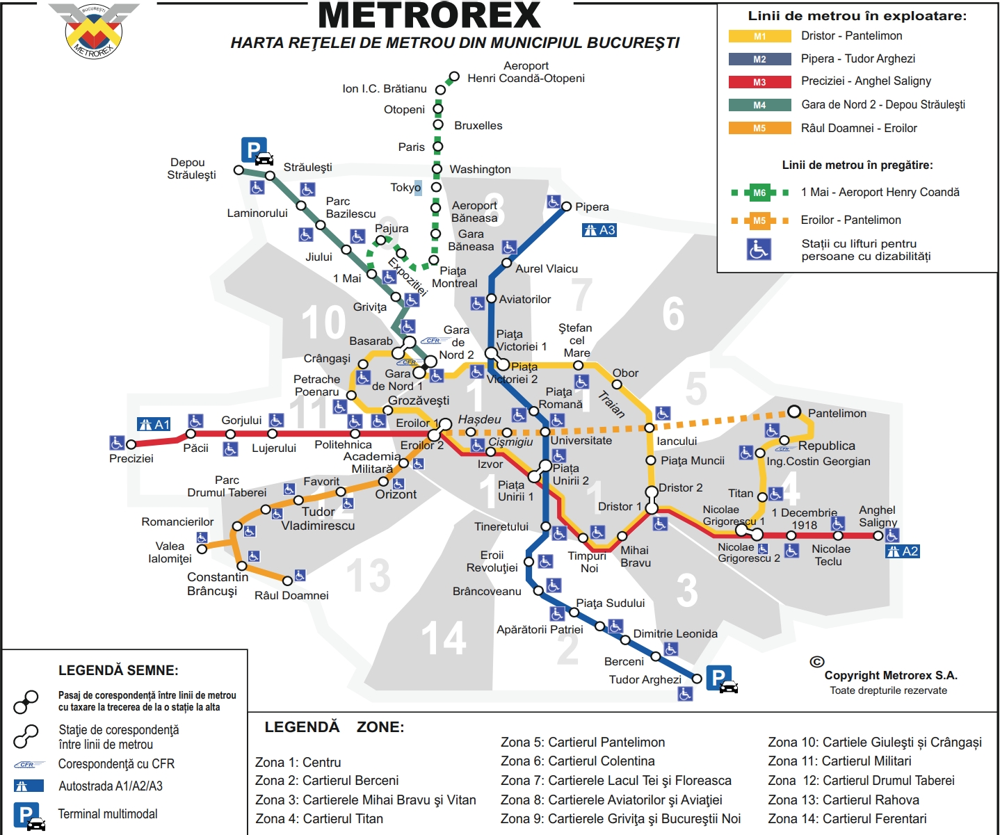 Magistrala 2 de metrou va fi extinsă cu încă două stații după Pipera ...