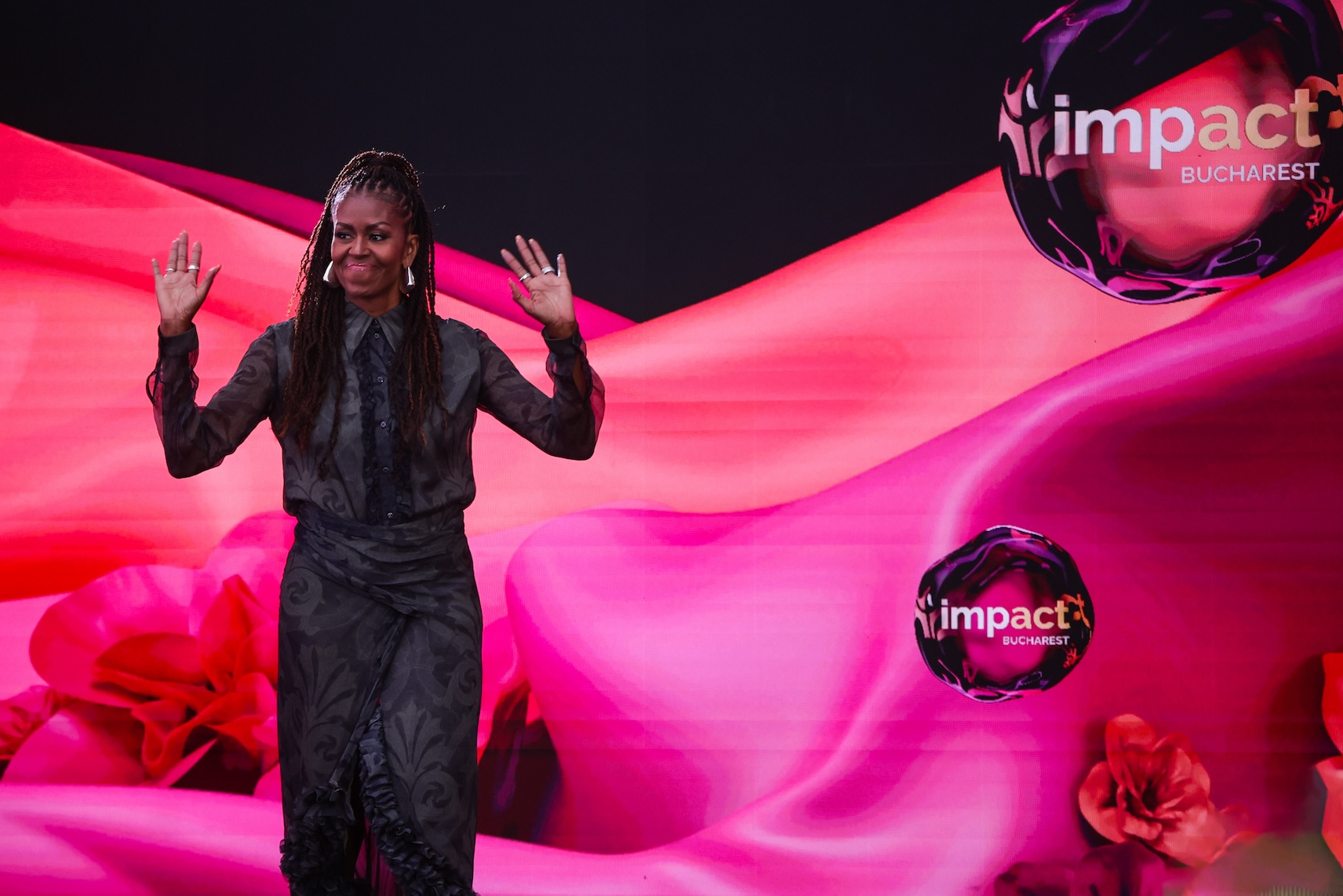 Impact Bucharest 2025: Michelle Obama a venit pentru prima dată în ...