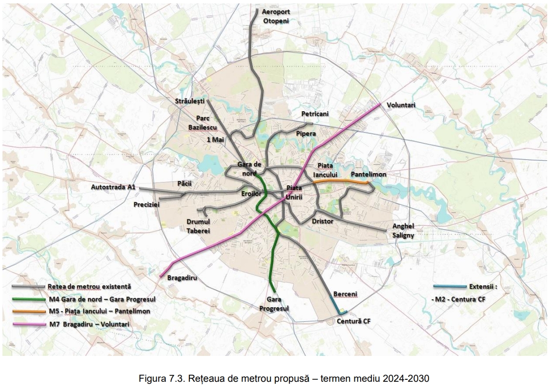 O nouă magistrală de metrou va fi construită în București: Care va fi ...