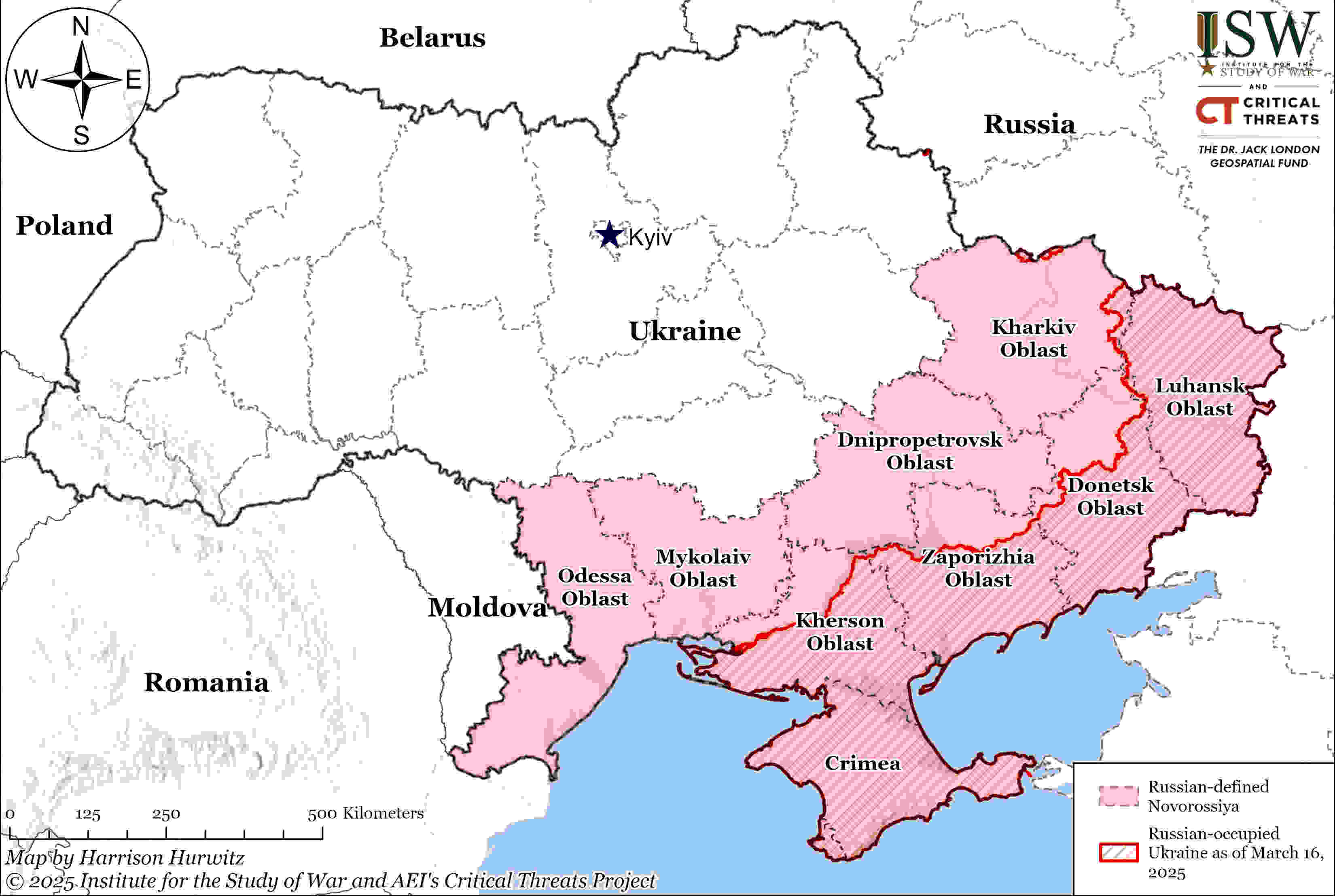 Ce este „Novorossia”, porțiunea vastă din Ucraina revendicată de Putin ...