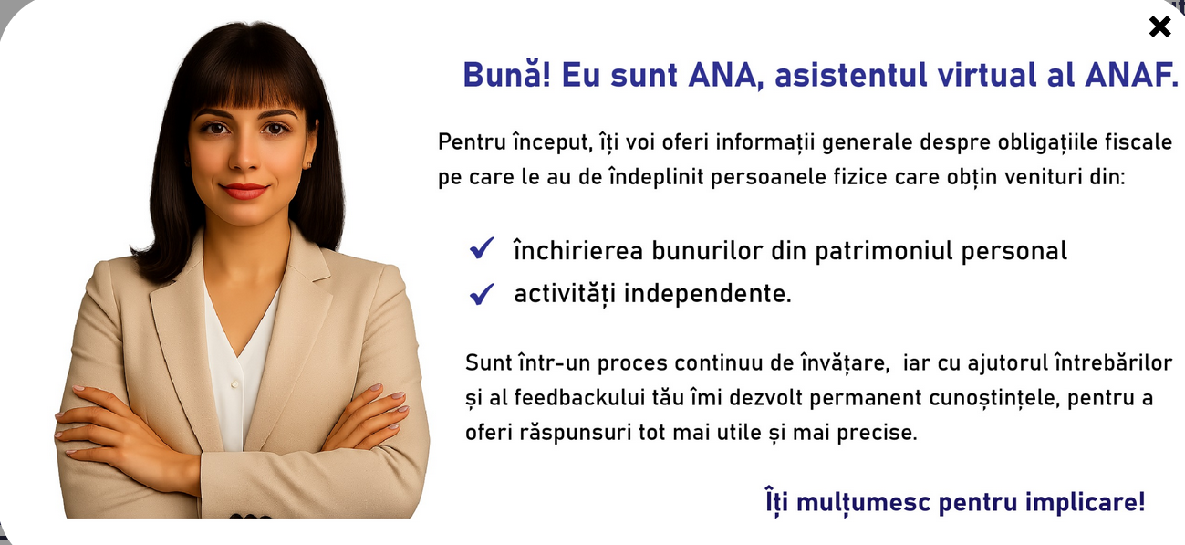 Ce au vorbit românii cu ANA, asistentul virtual al Fiscului. Cea mai ...